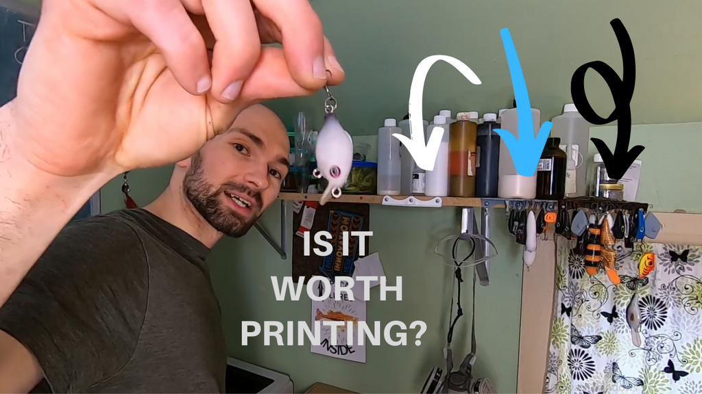 3D PRINTED FISHING LURE RACK TEST – UPSCALE LURES